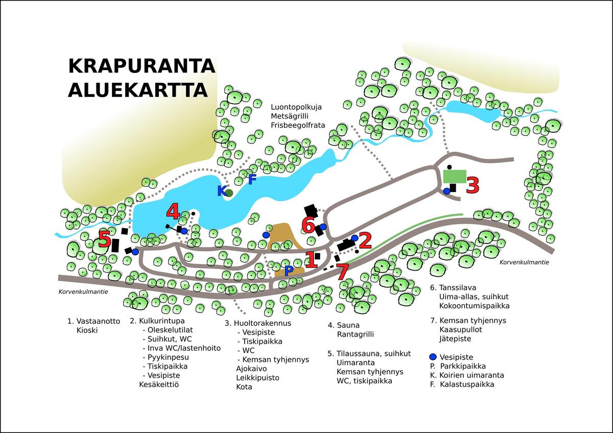 Alue ja palvelut - SF-Caravan Loimaan Seutu ry